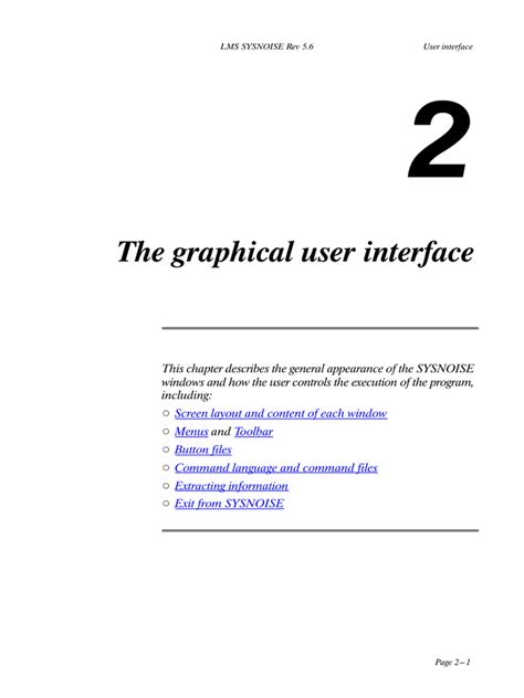 2 User Interface Pdf Graphical User Interfaces Window Computing