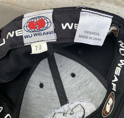 Vintage Wu Wear Wu Tang Clan Fitted Hat Size RootsBK