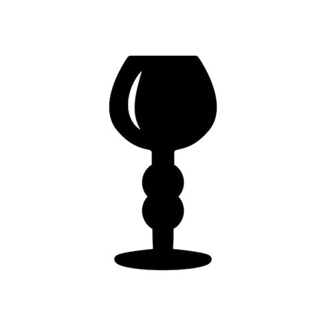 Premium Vector Wine Glass Icon Vector Template Logo Trendy Collection