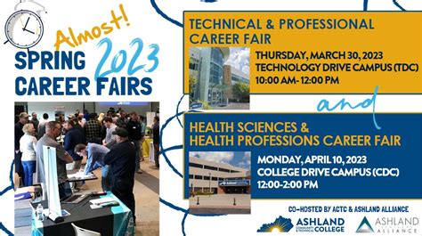 We Are Looking Forward To Two Great Events At Actc Join Us At Our Upcoming Career Fairs