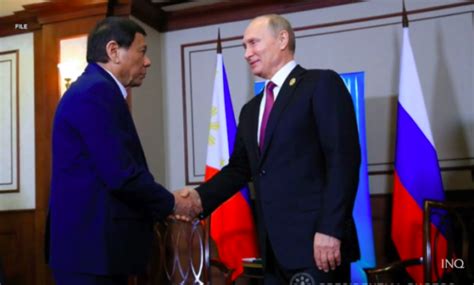 Duterte Watch Out For Putin He Is Suicidal Inquirer News