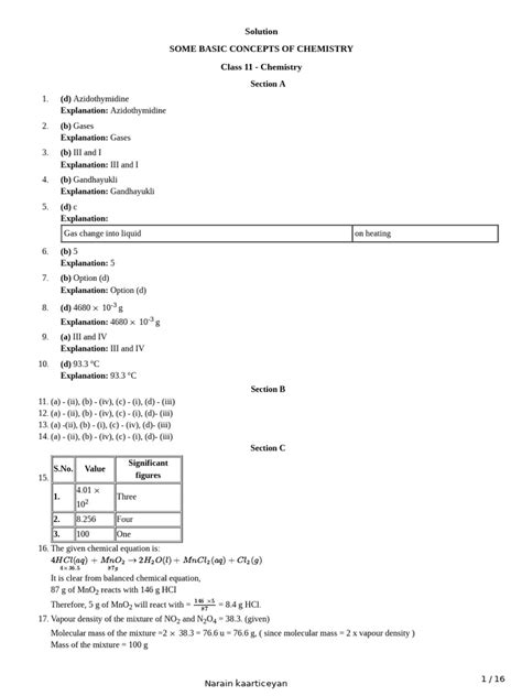 some basic concepts of chemistry solution pdf