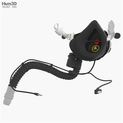 Ulmer Ua21s 전투기 조종사 산소 마스크 3d 모델 옷 On Hum3d