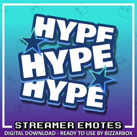 Streamer Emote Hype Hype Hype