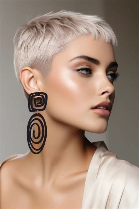 Plexiglass Mirror Black Oval Spiral Earrings Black Elevate Your