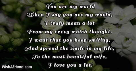 Poems For My Beautiful Wife