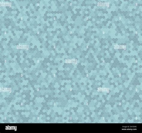 Vector Science Background Stacked Hexagons Mosaic Pattern Blue Color Tones Small Hexagon