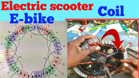 Electric Bike Motor Coil Winding E Bike Coil Winding Electric Bike
