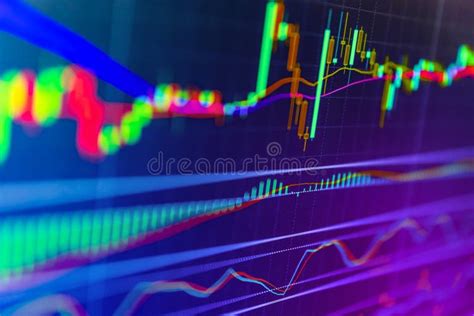 Digital Tablet Showing Charts And Diagram Financial Graphs Analysis Stock Market Reports Stock