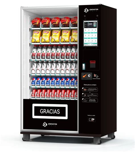 Máquina Expendedora De Snacks Y Bebidas ️ Jenovation