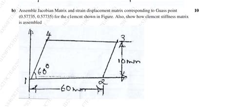 B Assemble Jacobian Matrix And Strain StudyX
