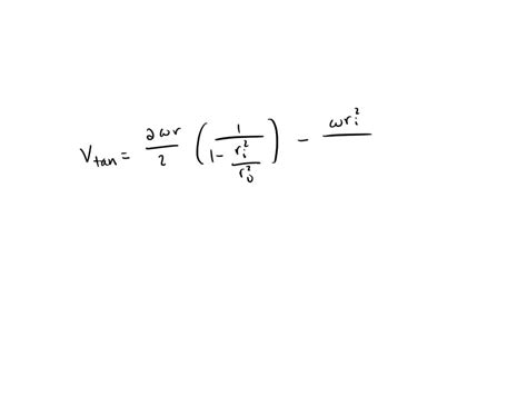 Solved A Viscous Fluid Is Contained Between Two Infinitely Long Vertical Concentric Cylinders