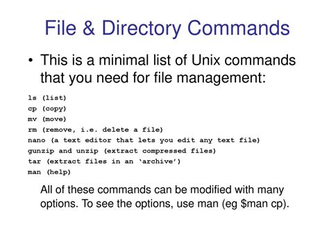 Getting Started With Unix For Bioinformatics Ppt Download