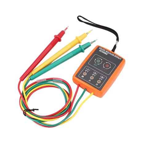 Yourryong Sp8030 Sm852b Portable Phase Sequence Meter Three Phase Ac Phase Meter Phase Sequence