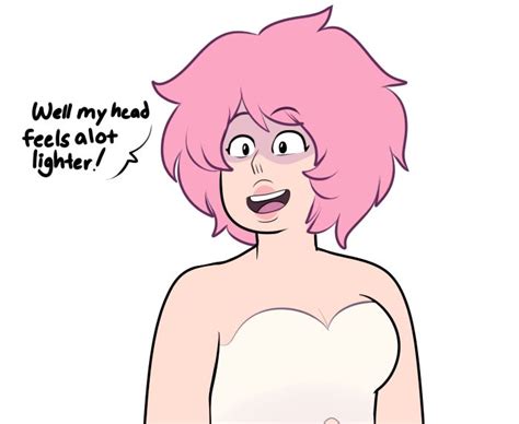Short Hair Rose Quartz Steven Universe Steven Universe Comic