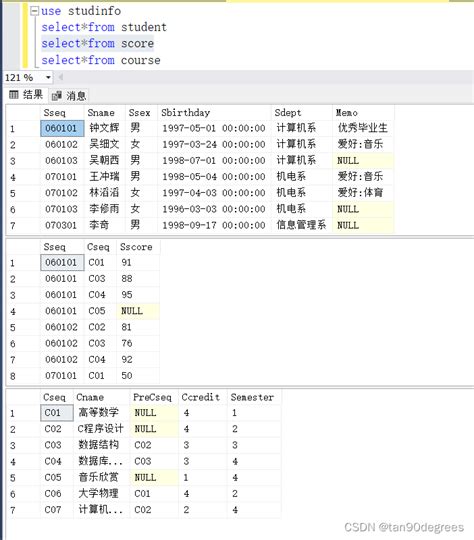 Sql Sever实验三 数据操纵及视图用数据操纵给全班加三分数据库 Csdn博客