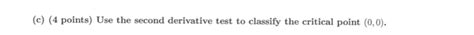 solved problem 4 15 points consider the function