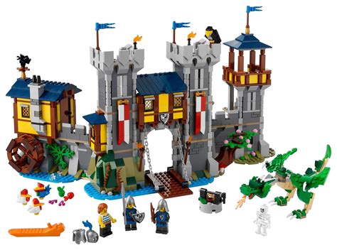 Un Château Médiéval Pour La Gamme Lego Creator 3 In 1 Planète Briques