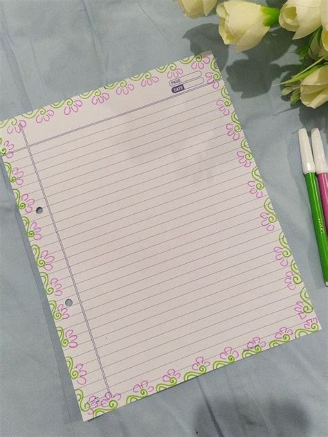 Border Designs Using Sketch Pens Border Designs Using Sketch Pens