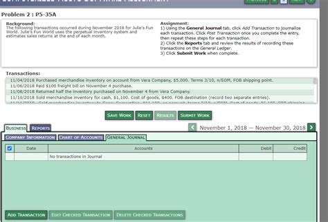 background assignment the following transactions