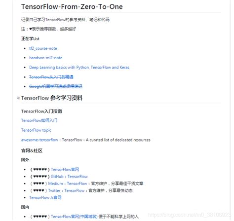 Github：tensorflow、pytorch最全资料集锦 云社区 华为云