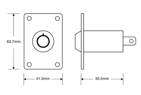 ASEC Electric Key Switch AS