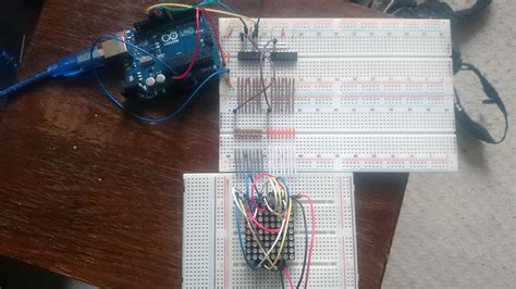 8x8 single colour led matrix issues leds and multiplexing arduino forum