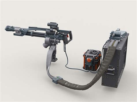 M134d Minigun Basic Set 1 W 4 000rd Ammo Box Legend Lf3d048