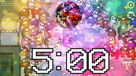 5 Minute Timer With Music For Classroom [among Us] Timer Topia