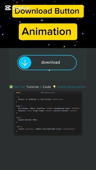 Download Button Css Animation Coding Improvecodingskills