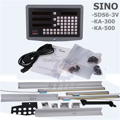 free shipping complete set sino 3 axis dro digital readout with 3 pcs