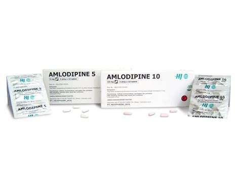 Amlodipine 5 Dan10 Mg Tab Ogb Hj