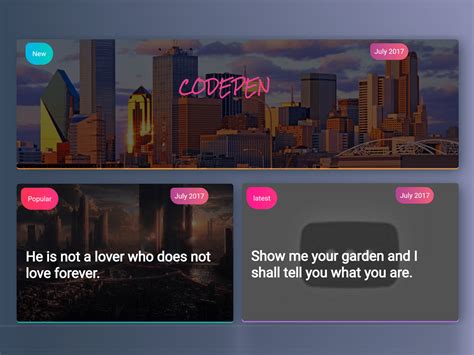 Css Cards With Images — Codepel
