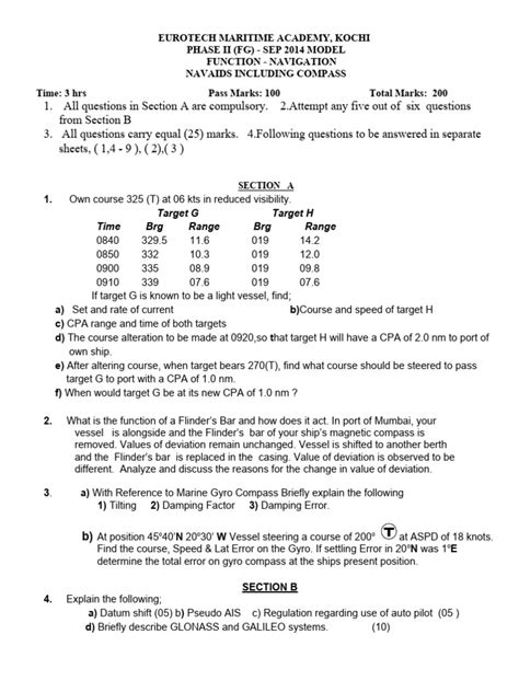 Navaids Pdf Navigation Metrology