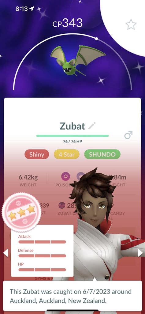 My Favorite Shiny And Its A Shundo Also First R Pokemongo