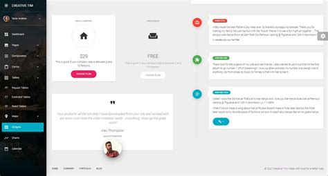 Material Dashboard React Pro Curated List