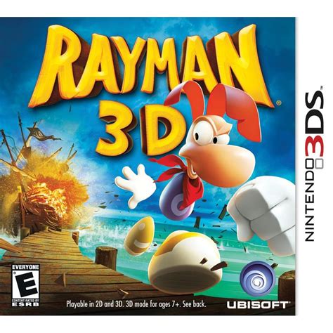 Rayman 3d Nintendo 3ds Videojuegos
