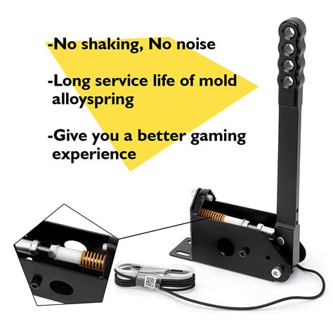 Bit USB Handbrake PC Handbrake For Sim Racing Games G G G T FANATECOSW Dirt Rally