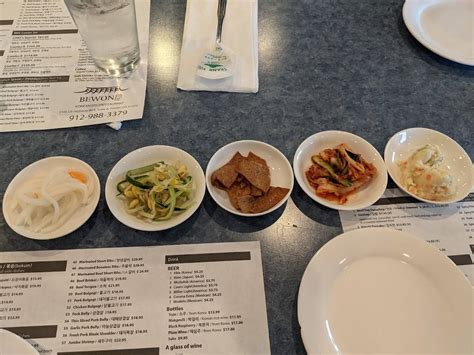 Menu At Bewon Korean Bbq Restaurant Pooler