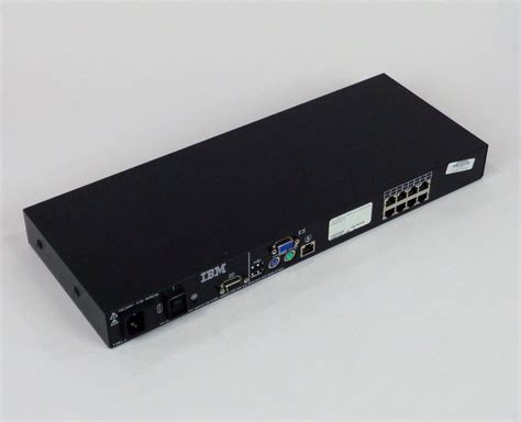 Ibm Lcm2 8 Port Kvm Switch 39m2877 Switch Networking