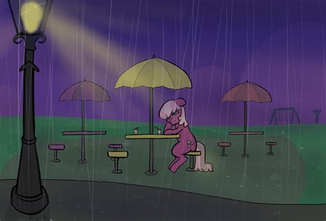 827164 Safe Artistdavierocket Charactercheerilee Crying Female Rain Sad Smiling