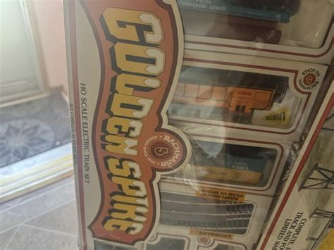 Bachmann Vintage Golden Spike Ho Train Set Complete In Original Box