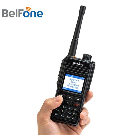 Belfone Bf Td930 Dmr Tier 3 High Encryption Aes256 Walkie Talkie Ip68 Ad Hoc Full Duplex Vhf Two
