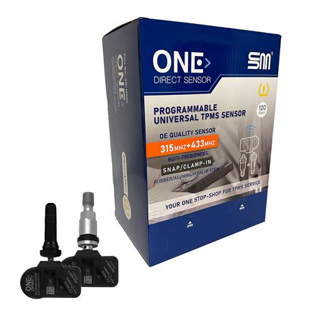 Siming One Direct Universal Tpms Sensor Dual Valve 120 Pack — Mt Rsr
