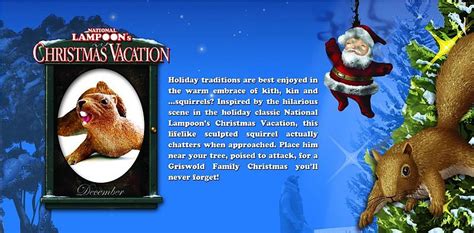 National Lampoons Christmas Vacation Squirrel