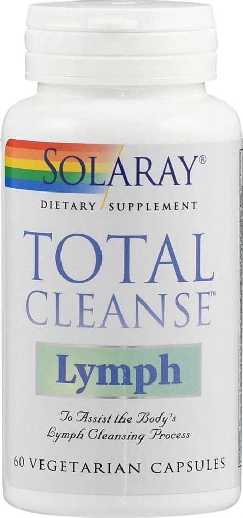 Total Cleanse Lymph Capsules, 60 veg. capsules - Solaray - VitalAbo ...