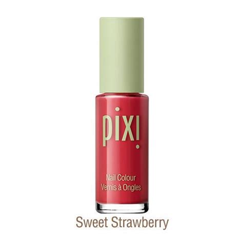 Perfect Summer Strawberry Red Nail Polish Pixi Beauty Nail Colors
