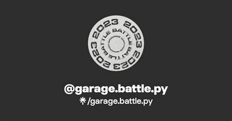 garage battle py instagram linktree