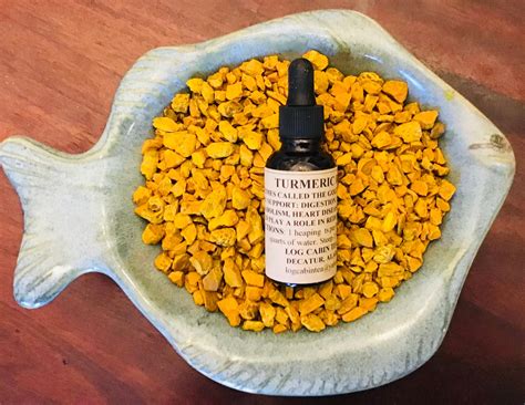 Tumeric Root Tincture Log Cabin Tea Company