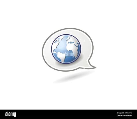 Gwibber Rotated Logo White Background Stock Photo Alamy